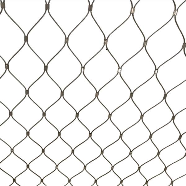 Quality 316L Stainless Steel Rope Mesh Netting Bird Netting Wire Mesh Flexible 7*7 Or 7 for sale