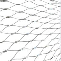 Quality Diamond Hole Stainless Steel Cable Netting SS 316 For Aviary Mesh Bird Net Zoo for sale