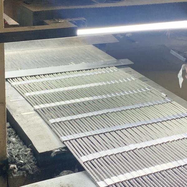 Quality Diamond Hole Stainless Steel Cable Netting SS 316 For Aviary Mesh Bird Net Zoo for sale