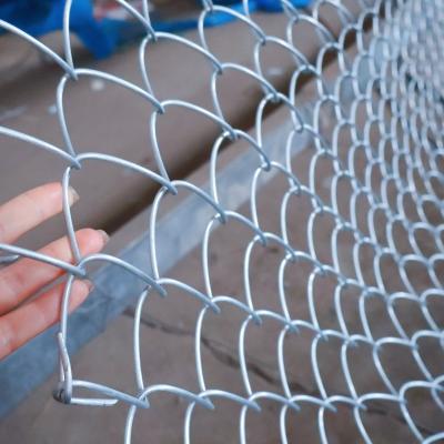 Cina Fence a catena di diamanti galvanizzata a caldo in vendita