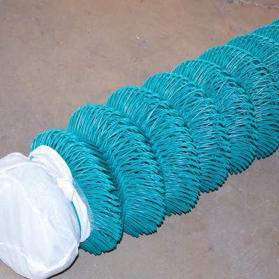 China Diamantgaas Kettingnet Rol PVC Gecoat 10-50m Lengte Te koop