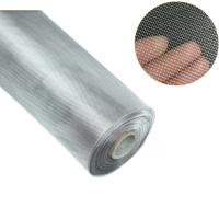 Quality Square Hole Wire Fly Screen Mesh Mosquito Netting Roll For Window Screen for sale