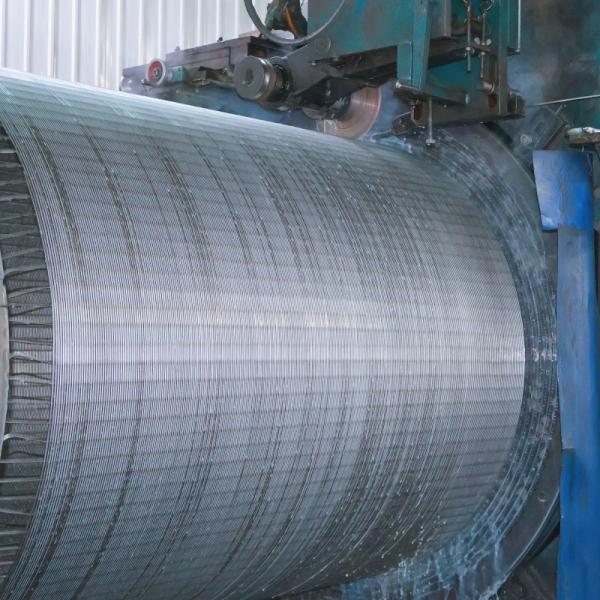 Quality Micron Johnson Wedge Wire Screen Mesh 3-12mm Thickness For Filter Wedge for sale