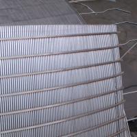 Quality Johnson Screen Filter Metal Panel Stainless Steel Wedge Wire Screen For Water for sale