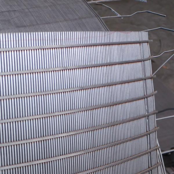 Quality Johnson Screen Filter Metal Panel Stainless Steel Wedge Wire Screen For Water Oil Well Filter for sale