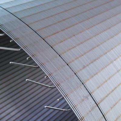 China Johnson-Schirmfilter Metallplatte Edelstahl-Wiegeldrahtfilter für Wasser Ölbrunnenschirm zu verkaufen