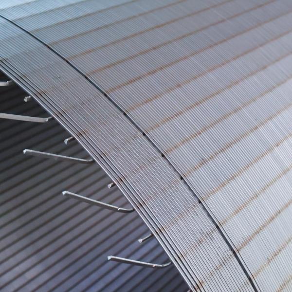 Quality Johnson Screen Filter Metal Panel Stainless Steel Wedge Wire Screen For Water for sale