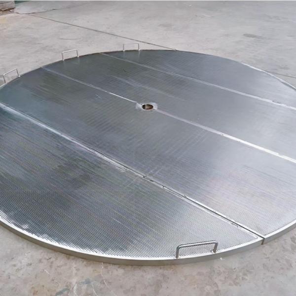 Quality Stainless Steel Johnson Wedge Filter Screen Water Well Screen Circular Shape for sale