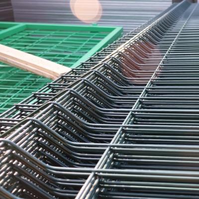 China 3D Curved PVC Coated Welded Wire Mesh Fencing Anti Climb Fence for sale