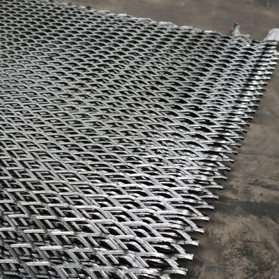 China 4x8 folha galvanizado alongado expansão de malha de metal diamante Hexagonal buracos padrões à venda
