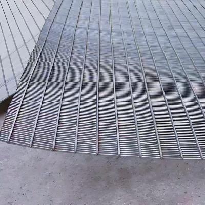 China 3-12mm Wedge Wire Screen Pipe With Thread For Filter Wedge for sale