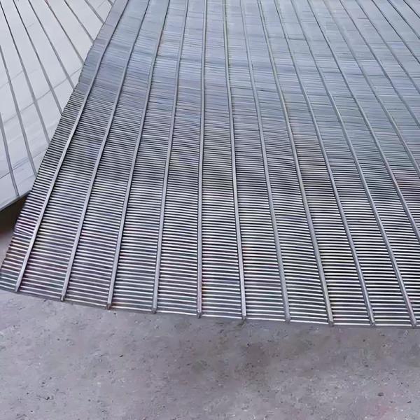 Quality 3-12mm Wedge Wire Screen Pipe With Thread For Filter Wedge for sale
