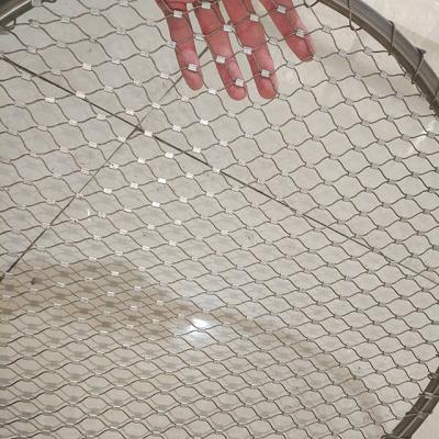 China Polished High Strength Durability Stainless Steel Rope Mesh for Zoo Enclosures for sale