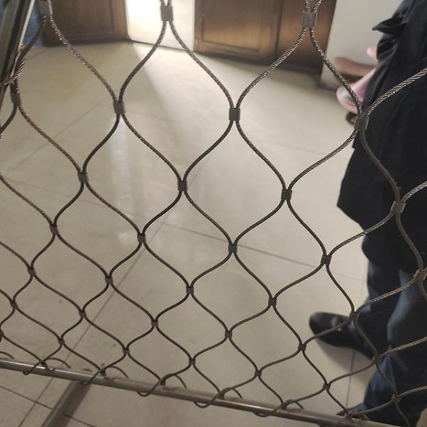 Quality Galvanized 304 Stainless Steel Rope Mesh For Architectural Decoration for sale