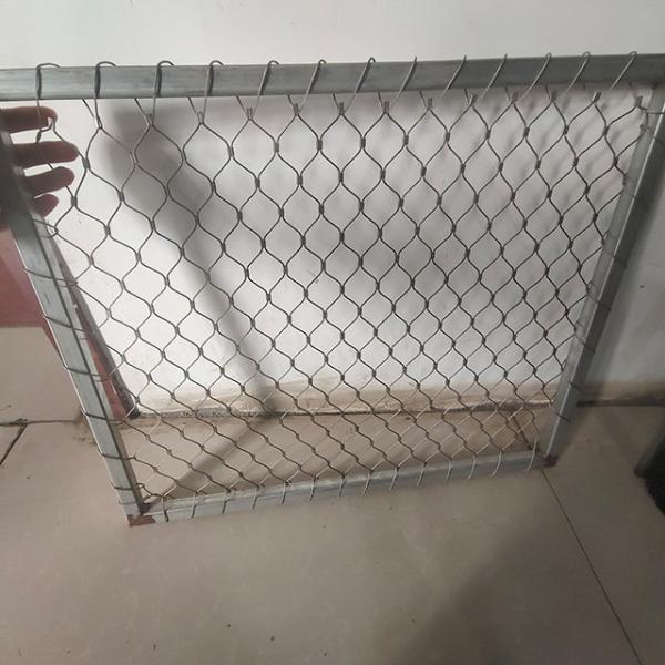 Quality Galvanized 304 Stainless Steel Rope Mesh For Architectural Decoration for sale