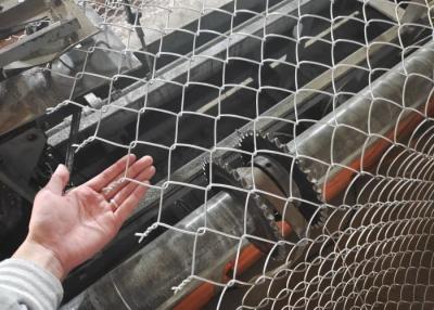 China Hot-dipped Galvanized Steel Chain Link Mesh For Boundary Protection And Decoration for sale