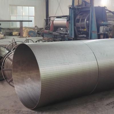 China Polished 304 SS Wedge Wire Screen For Water Treatment & Solid-Liquid Separation for sale