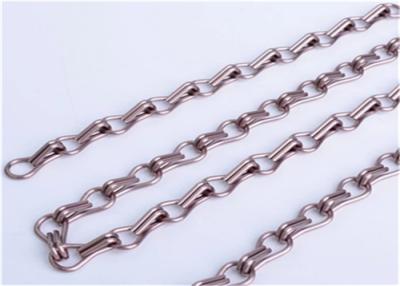 Cina acciaio inossidabile Mesh Chain Link Curtain Flexible di 1.6mm per il muro divisorio 90*210cm in vendita