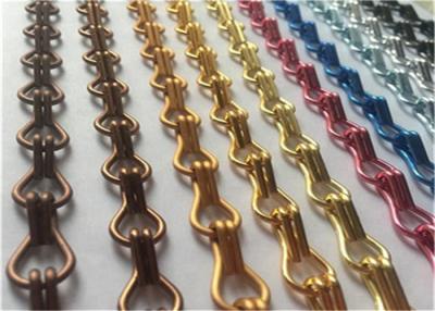 Cina Tenda di alluminio 90*210cm della mosca del collegamento a catena del doppio gancio nel colore del Gunmetal in vendita