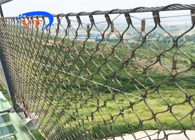 Cina Acciaio inossidabile Mesh Outdoors del reticolato 304 su ordinazione del traliccio del cavo di cavo della pianta di giardino in vendita