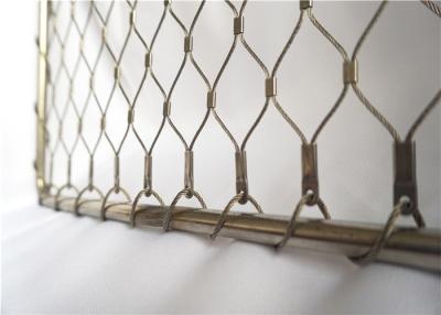 Cina Acciaio inossidabile Mesh Outdoors del reticolato 304 su ordinazione del traliccio del cavo di cavo della pianta di giardino in vendita