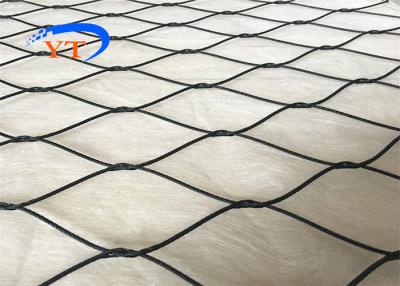 China Cuerda de alambre Ferruled de 5.0m m Mesh Netting AISI 316 malla de alambre de 25m m x de 25m m en venta
