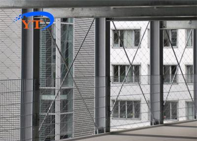 Cina Sistema di Mesh For Commercial Guard Rail della corda del puntale tricottato peso leggero di acciaio inossidabile in vendita