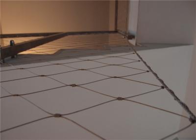 Cina Maglia architettonica 316l del cavo di acciaio inossidabile di Mesh Decoration 3.0mm 40mm del cavo di Inox in vendita