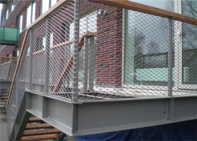 Cina Pannelli di Mesh For Railing Balustrade Fence del cavo di corda di acciaio inossidabile del cavo di Inox 200mm in vendita