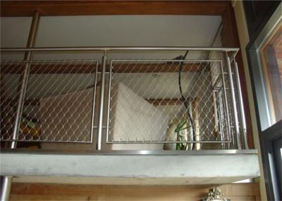 Cina Pannelli di Mesh For Railing Balustrade Fence del cavo di corda di acciaio inossidabile del cavo di Inox 200mm in vendita