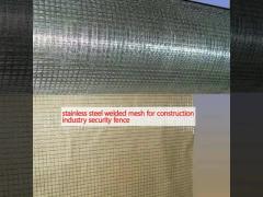 stainless steel welded mesh for construction industry security fence