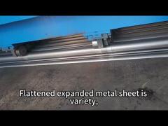 Lámina de metal expandido de acero al carbono 10x20 para muro exterior de edificios