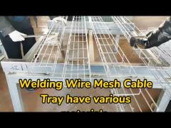 3000mm Length Welded Wire Mesh Cable Tray Q235 For Cable Laying