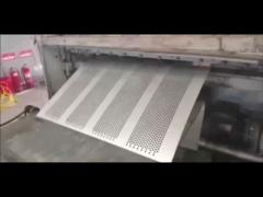 Verzinkte Runde Loch perforierte Metallplatten Windschutzstaubschirm