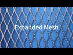 Heavy Duty Low Carbon Steel Metal Walkway Mesh 2-8mm Expanded Galvanized Steel Mesh