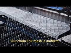 Galvanizado Rombus tecido Chain Link Rede de vedação Diamante para vedação