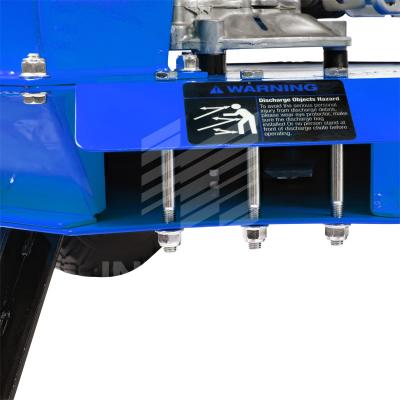 China Leaf Wood Mulcher Machine With 6 Chipping Knives 7 - 11 Inch Tiller Depth for sale