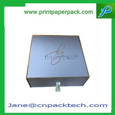 China Fashion Design Paper Box Print Packaging Drawer/Book/Document Paper Gift Box for sale