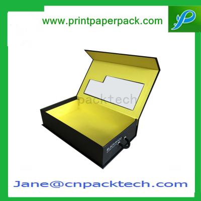China Custom PVC Window Boxes Rigid Cardboard Set-Up Gift Boxes Paper Gift Box Cosmetic Box for sale