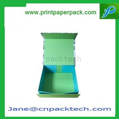China New Fashion Custom Printed Folding Packaging Boxes Storage Box Foldable Paper Box for sale