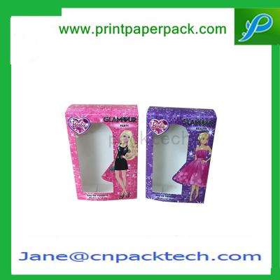 China Custom Printed PVC Window Box Perfume Packaging Box Cosmetic Box  Paper Gift Box for sale