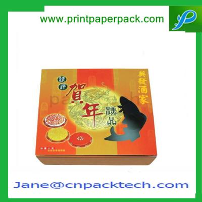 China Custom Printed Mooncake Packaging Boxes Paper Gift Box Rigid Cardboard Set-Up Boxes for sale