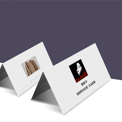 Cina Il saluto piegante della cartolina vi ringrazia stampa di progettazione di carta in vendita