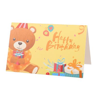 Cina La cartolina d'auguri sveglia di compleanno dei bambini del fumetto ha piegato in vendita