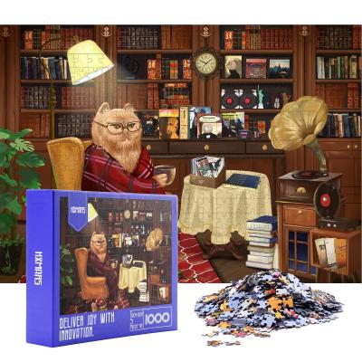 Cina Puzzle gigante di stampa su ordinazione per gli adulti 1000 pezzi di Matte Laminated in vendita