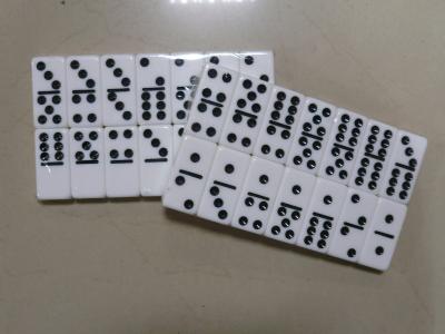 Cina Domino messicani della melammina di plastica i doppi nove hanno messo su ordinazione in vendita