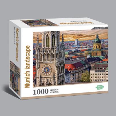 Cina Giochi del puzzle dei pc della mappa 1000 del cartone per l'OEM di stampa su ordinazione degli adulti in vendita