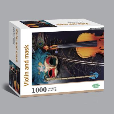 Cina Giochi del puzzle dei pc della mappa 1000 del cartone per l'OEM di stampa su ordinazione degli adulti in vendita