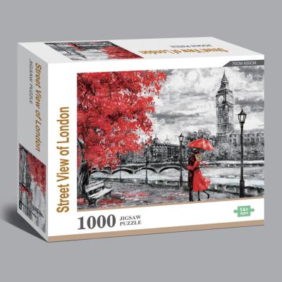 Cina Giochi del puzzle dei pc della mappa 1000 del cartone per l'OEM di stampa su ordinazione degli adulti in vendita