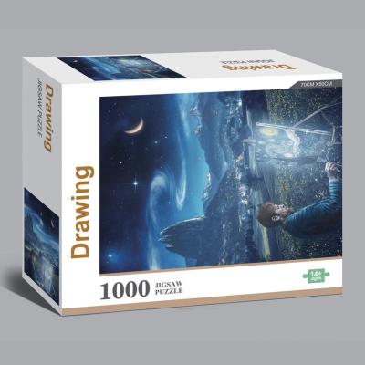 Cina Giochi del puzzle dei pc della mappa 1000 del cartone per l'OEM di stampa su ordinazione degli adulti in vendita